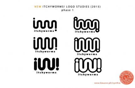 Design Process: the new Itchyworms logo | Cynthia, inside.