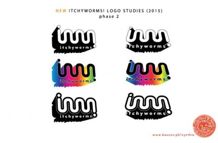 Design Process: the new Itchyworms logo | Cynthia, inside.